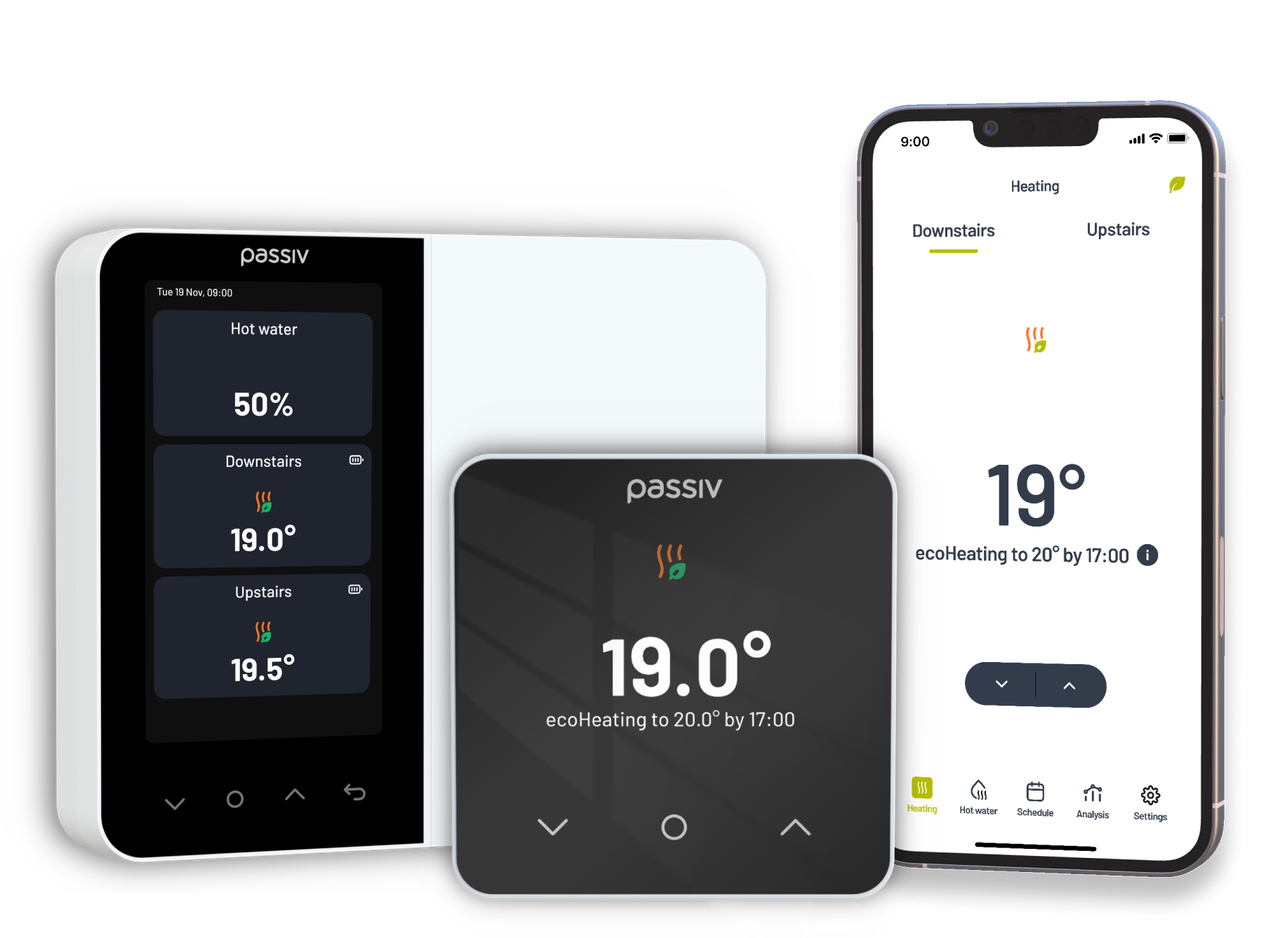 Passiv smart heat pump control IoT app at the NEC InstallerSHOW